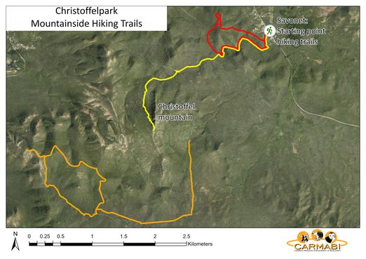 Hiking Trails | Christoffelpark Curacao